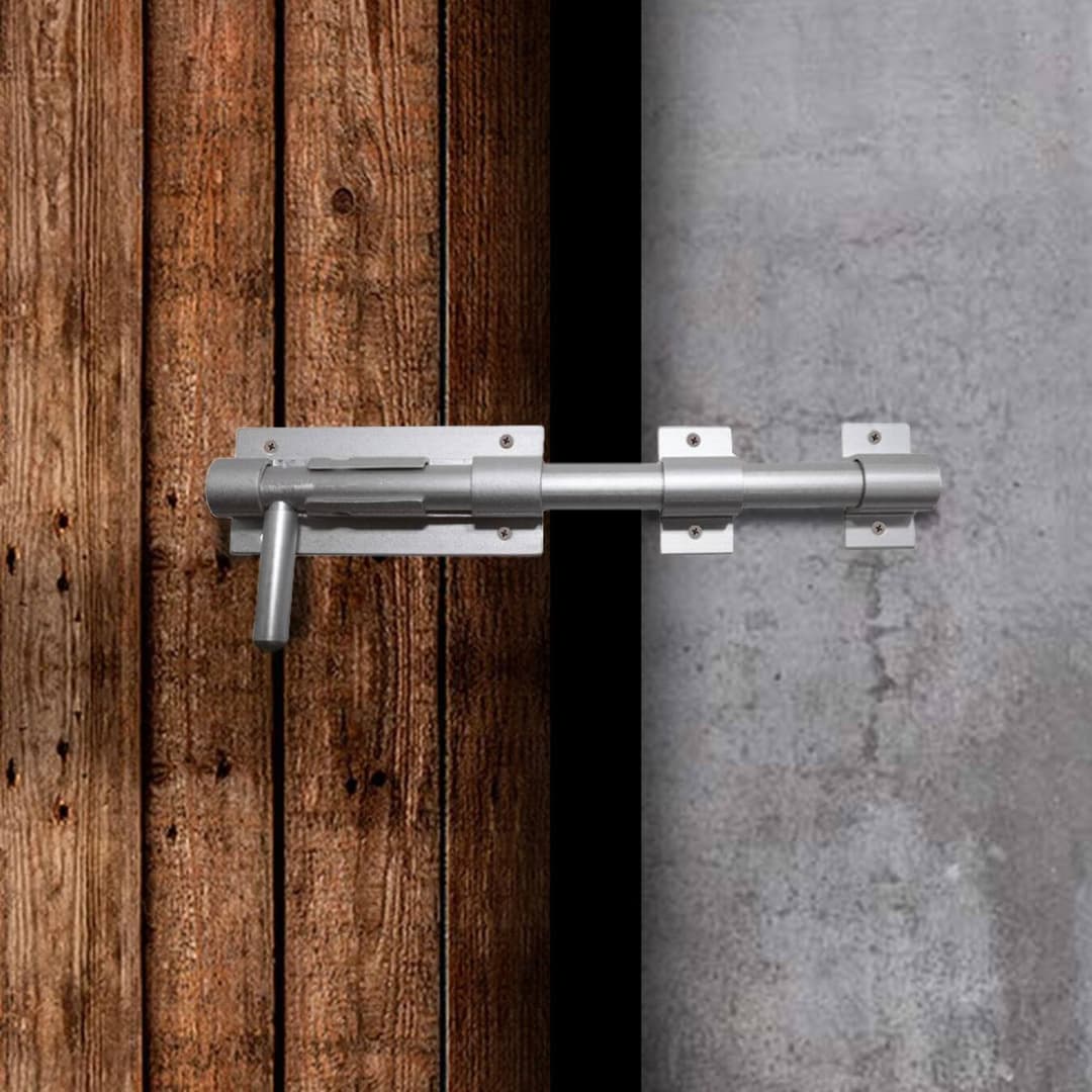 Fecho Trinco Jumbo 200 Mm Em Alumínio Fosco - Mark Ferragens