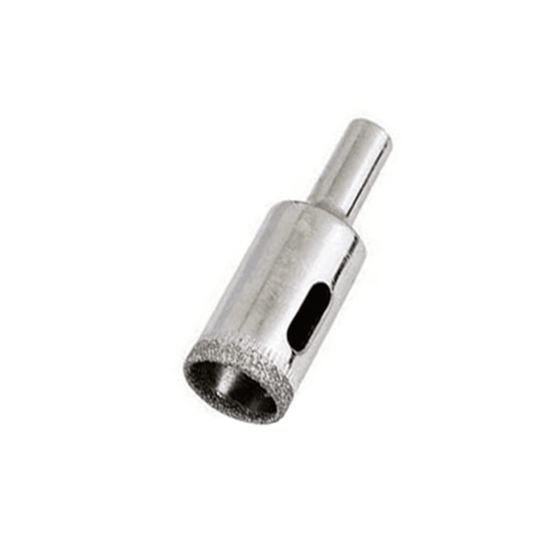 Broca de 18mm Diamantada Para Furar Vidro E Cerâmica - Mark Ferragens