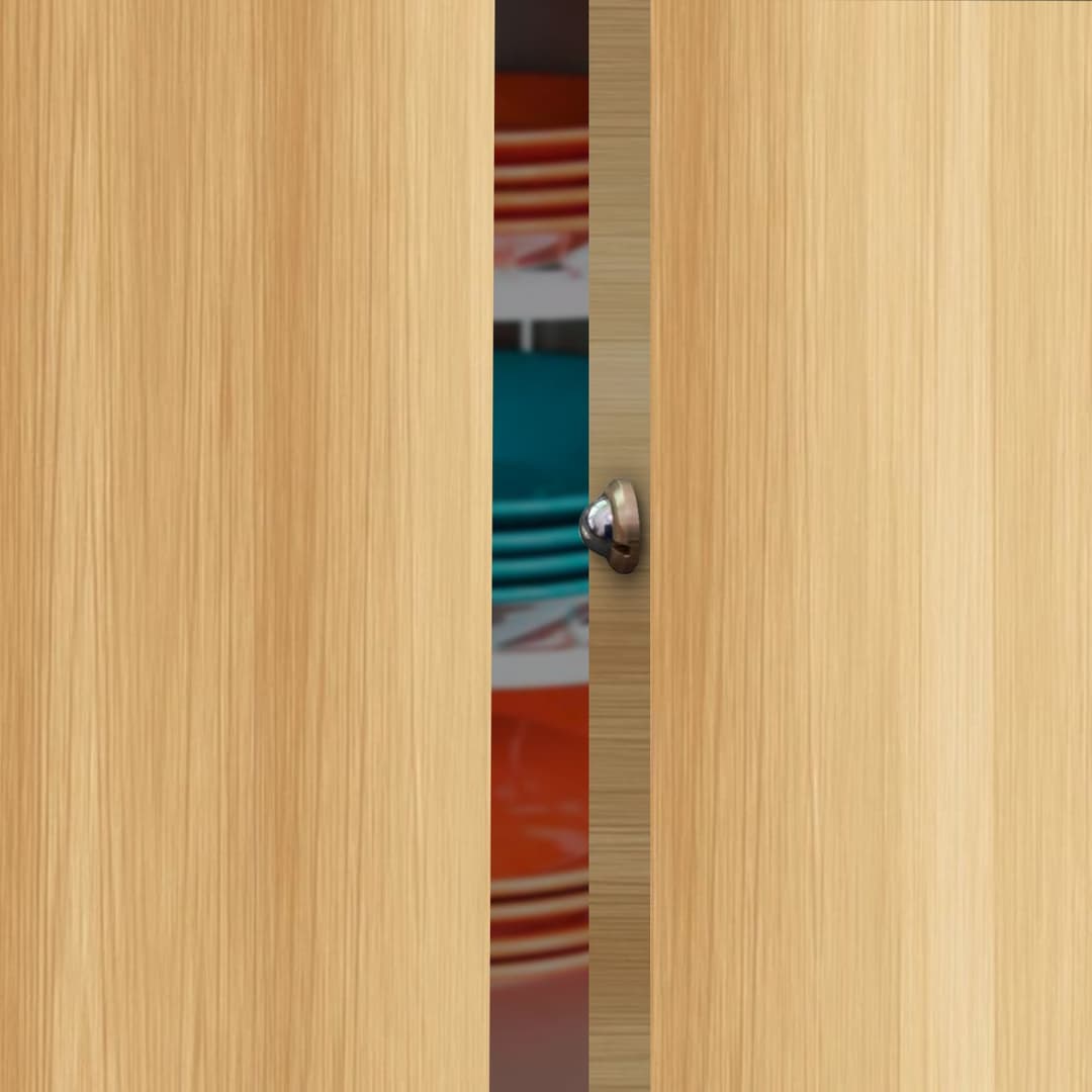 Fecho Esfera Para Porta Madeira E Alumínio 8 Mm Latonado - Mark Ferragens